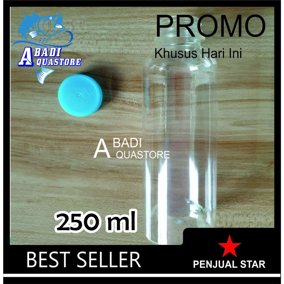 Jual Botol Plastik 250 ml - Botol Repack - Botol Kemasan - Botol Kosong ...