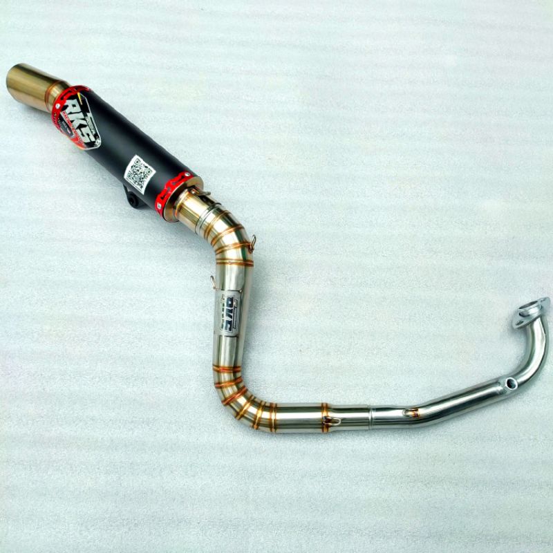 Jual knalpot original rks fullsystem aerox n max vario scoopy beat fi ...