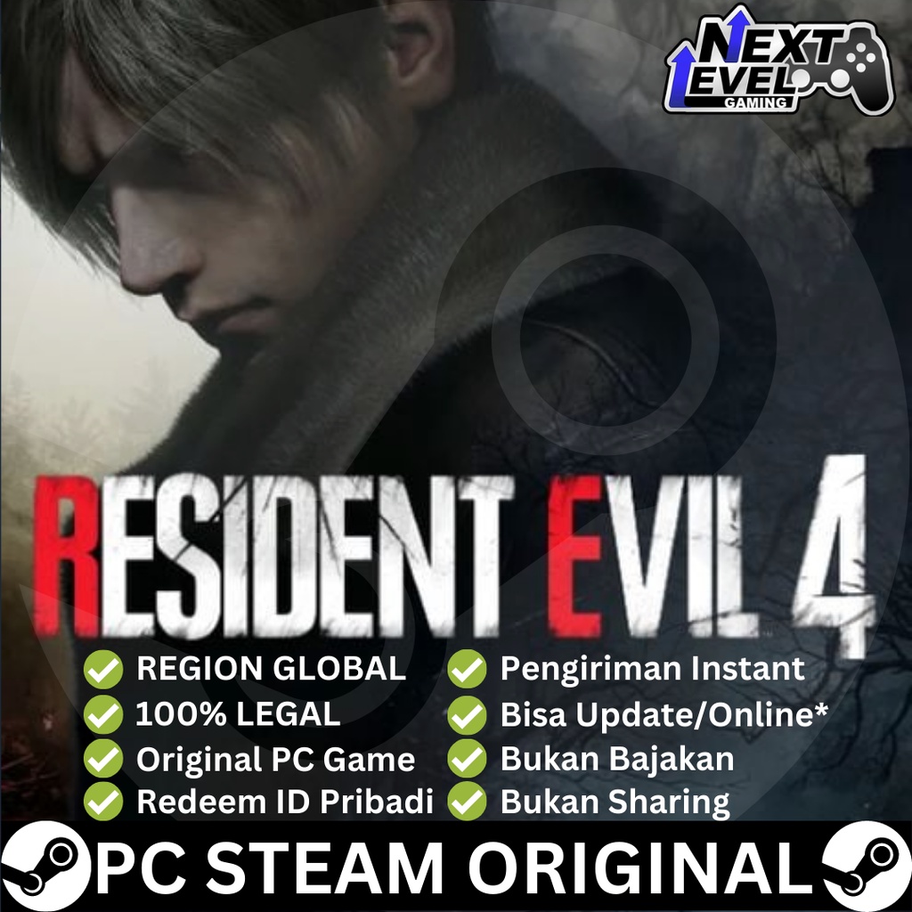 Jual RESIDENT EVIL 4 REMAKE PC GAME ORIGINAL RE 4 [ CD-Key ] | Shopee Indonesia