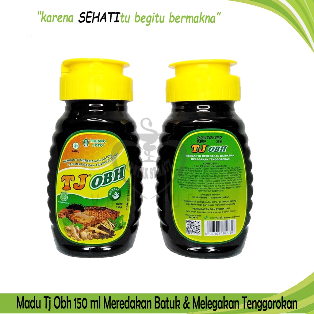 Jual Madu Tj OBH Meredakan Batuk Melegakan Tenggorokan | Shopee Indonesia