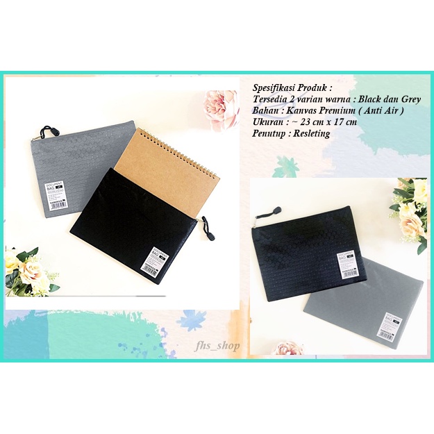 Jual Tas Dokumen Organizer Kertas A5 File Organizer File Folder ...