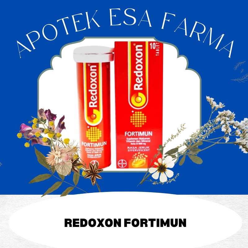 Jual Redoxon Fortimun 10 Tablet / Vitamin / Daya Tahan Tubuh / Vitamin ...