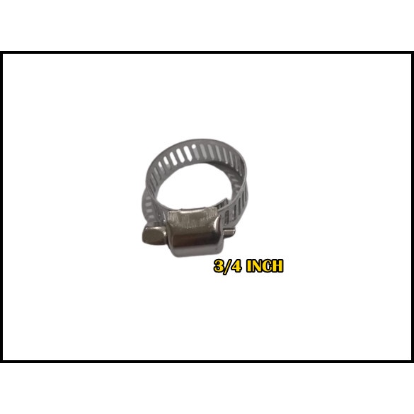 Jual Klem Selang Dan Model Kuping Gas Air Stainless Steel Hose Clamp 1 ...