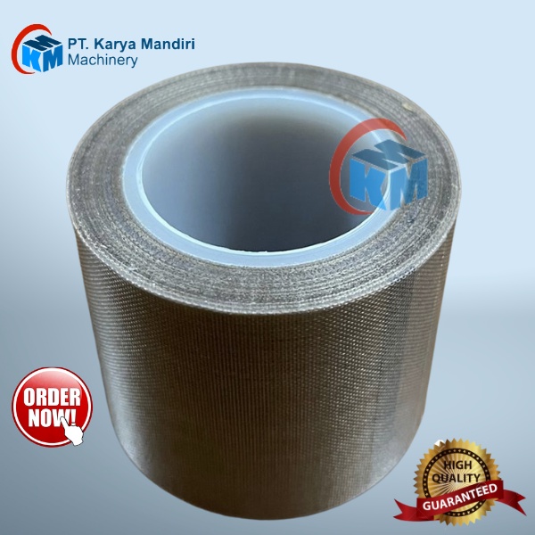 Jual Kain Isolasi Tahan Panas Teflon Tape Mesin Vacuum Sealer 5 cm x ...