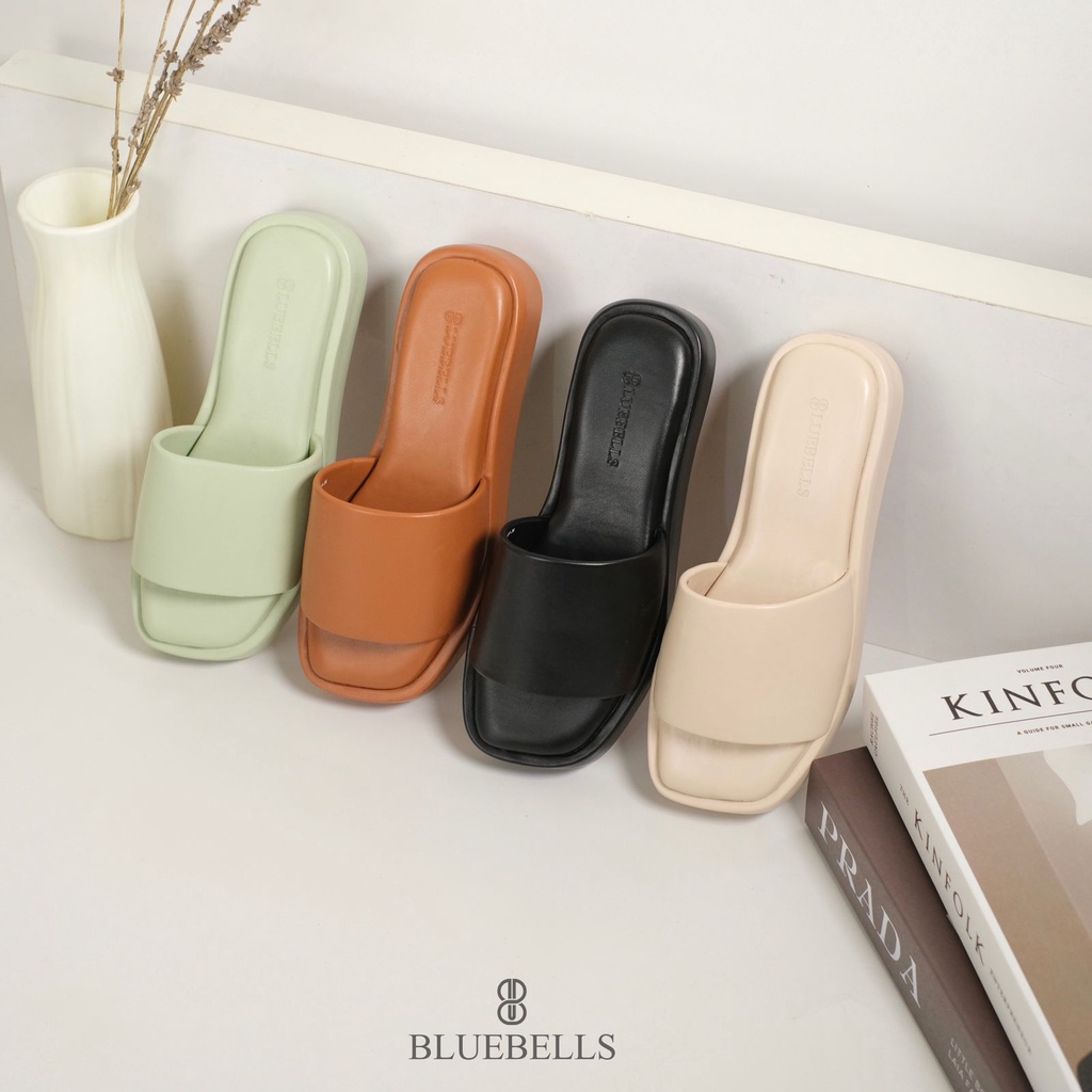 Jual Bluebells CHELSEA Sendal Platform Slop Wanita Lucu Kekinian ...