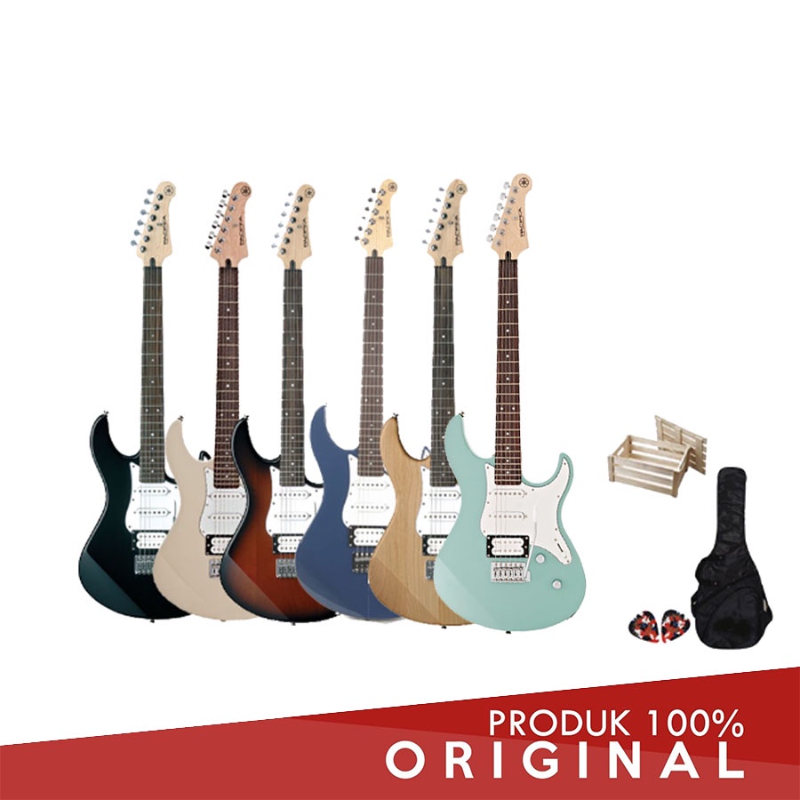 Jual Yamaha Gitar Elektrik Pacifica PAC112V/112V/112 V ALLVARIAN + SOFTCASE & 2 PICK + PACK KAYU ...