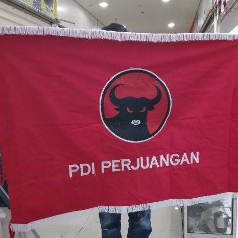 Jual Bendera pataka PDI-P 90 x135 | Shopee Indonesia