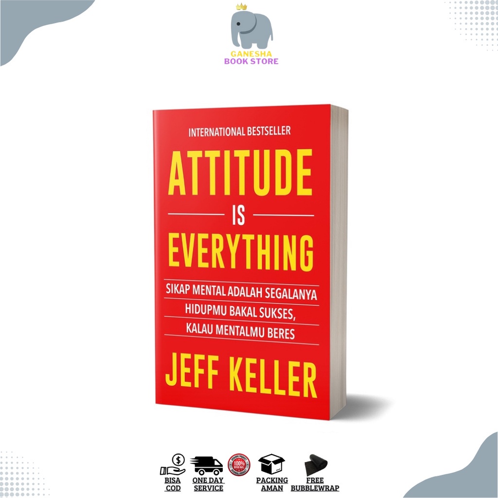 Jual Buku Self Improvement : Attitude Is Everything by Jeff Keller ...