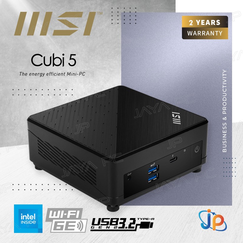 Jual MSI Mini Pc Cubi 5 12M Kit Barebone - Intel Core i3 1215U | Shopee ...