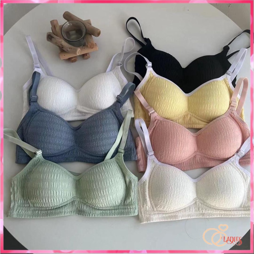 Jual Ladies Bra wanita Sexy Fashion Korea Gym Olahraga Bh Women Tanpa ...