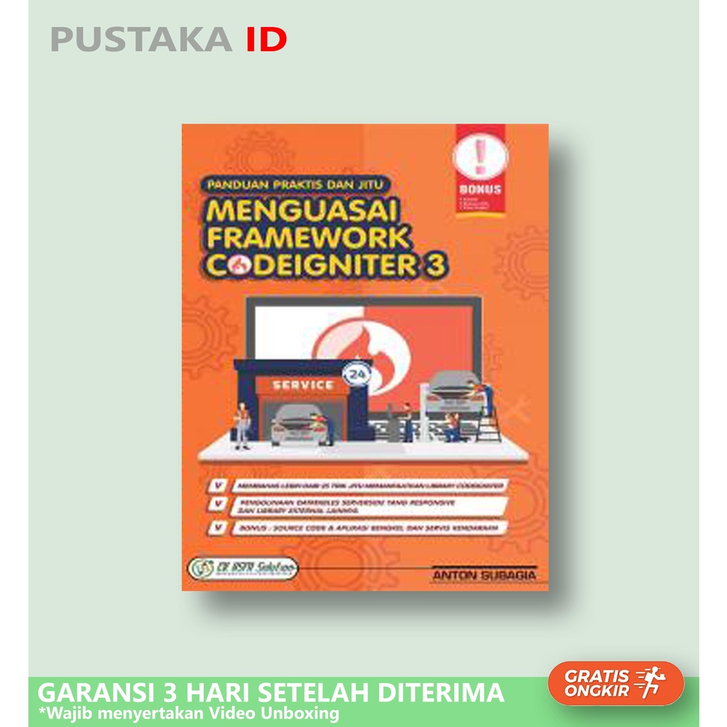 Jual Buku Panduan Praktis dan Jitu Menguasai Framework Codeigniter 3 ... Jual Buku Panduan Praktis dan Jitu Menguasai Framework Codeigniter 3 ...