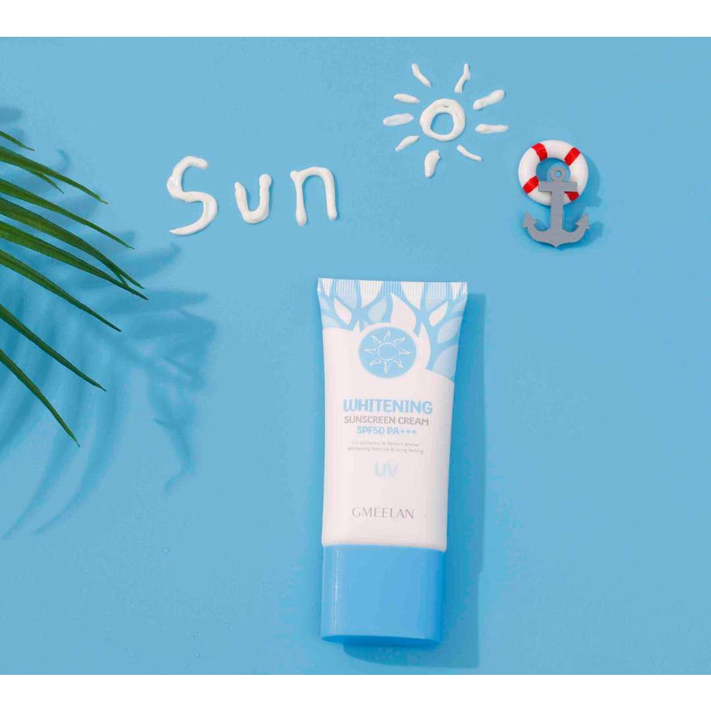 Jual GMEELAN Sunscreen SPF 50 PA+++ - UV Shield Sun Protect Sunblock ...
