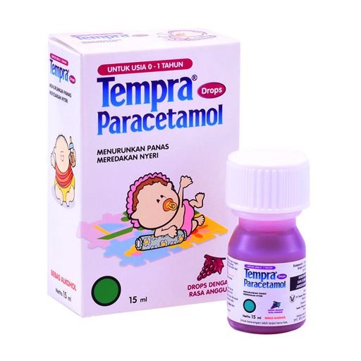 Jual Tempra Paracetamol Forte / Drops / Syrup 15ml | Shopee Indonesia