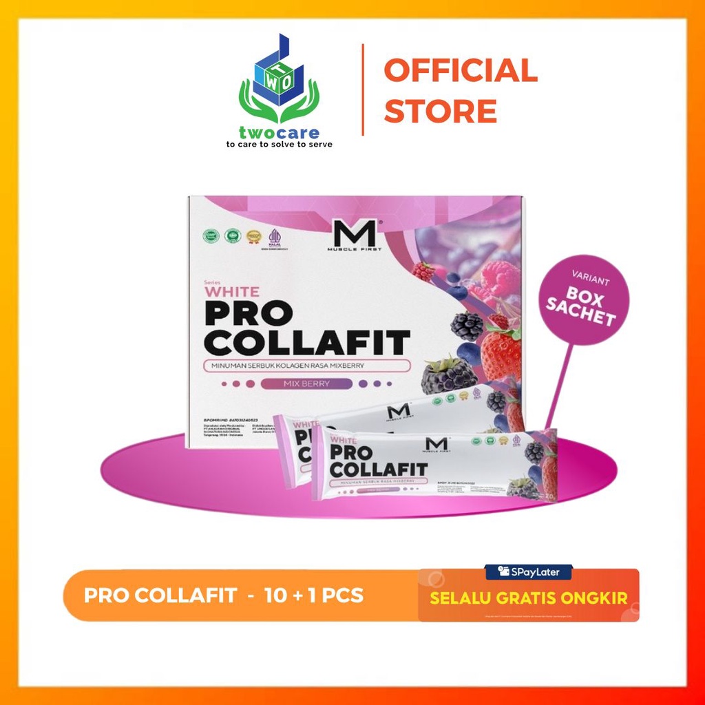 Jual Muscle First Pro Collafit Collagen Drink 220gr Kolagen Colla Fit ...
