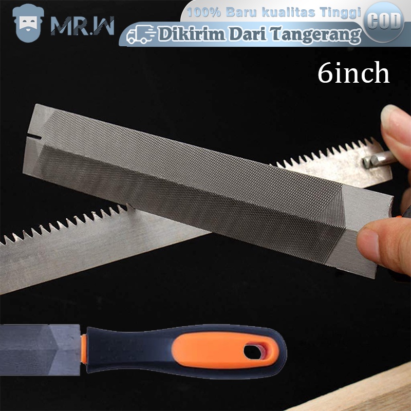 Jual Kikir Gergaji T12 Bearing Steel Stab Saw File 6 Inch Alat Kikir ...
