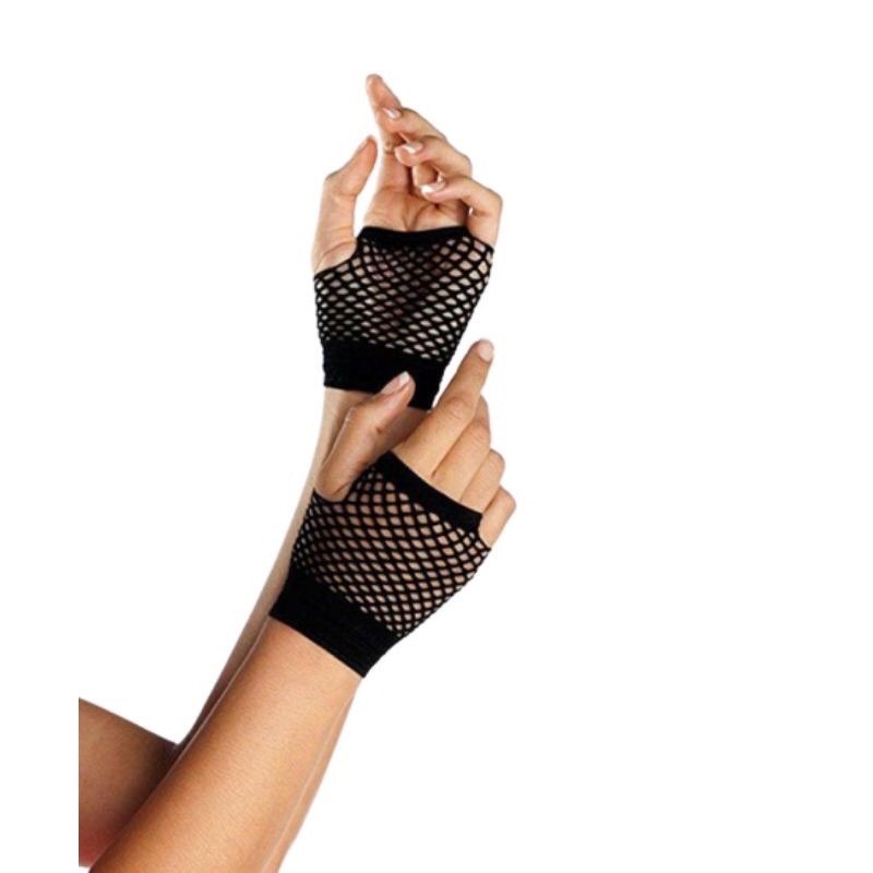 Jual Sarung Tangan Jala Sexy Cute Fish Net Fingerless Fish Net Glove ...