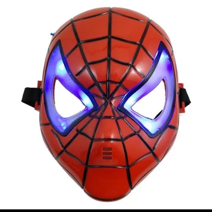 Jual Topeng Anak Marvel Avengers Infinity War Spiderman Mask with Led ...