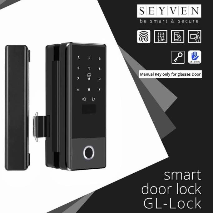 Jual Smart Lock Smart Door Lock kaca frameless / pintu kayu aluminium ...