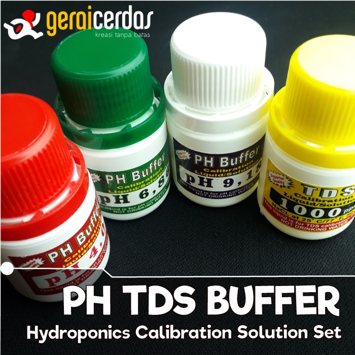 Jual Ph Tds Buffer Cairan Kalibrasi Hidroponik | Shopee Indonesia