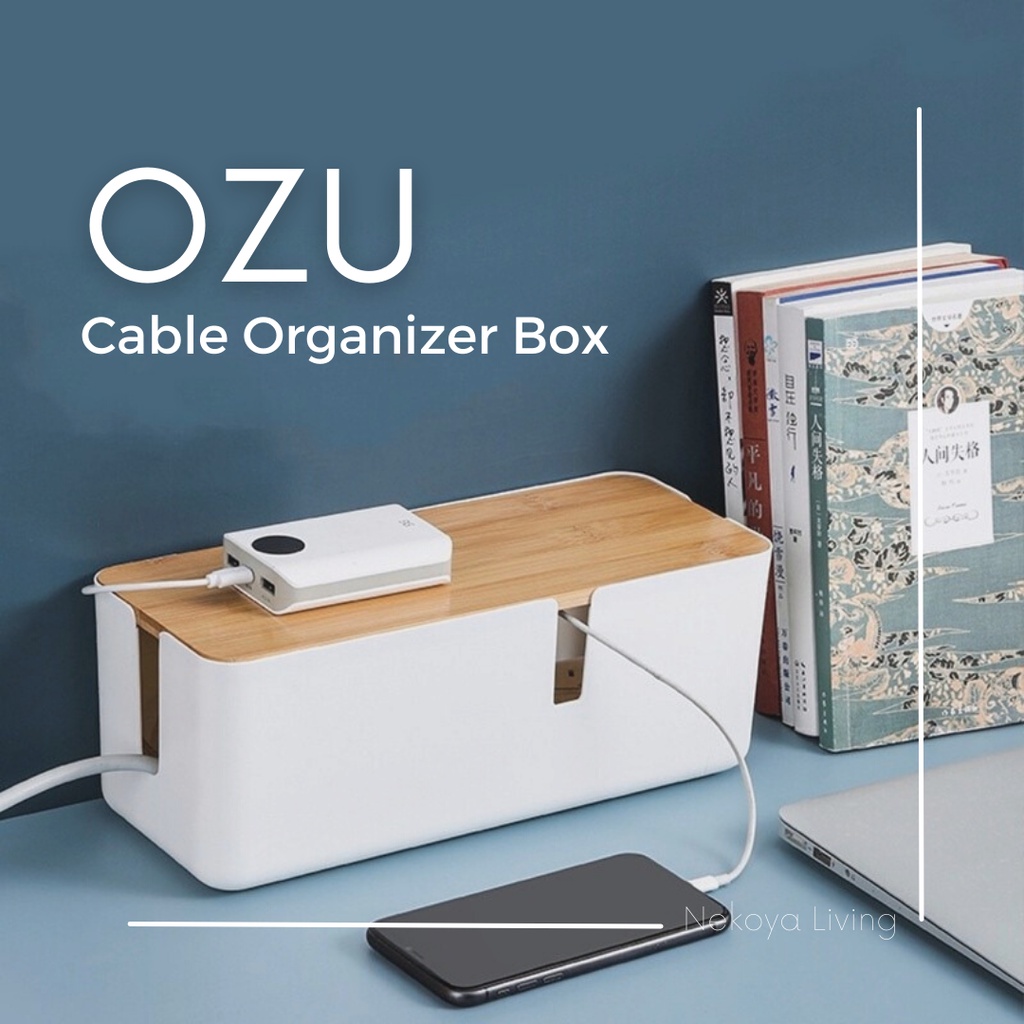 Jual Nekoya - OZU Cable Organizer Box Kabel Box Charger Box Stopkontak ...
