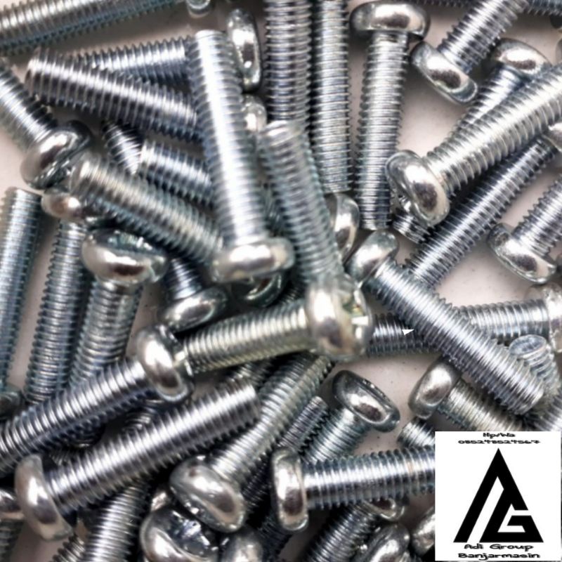 Jual Baut JP M3 x 10 ( Baut JP 3x10 ) / Baut JF M3 x 10 ( Baut JF 3x10 ...