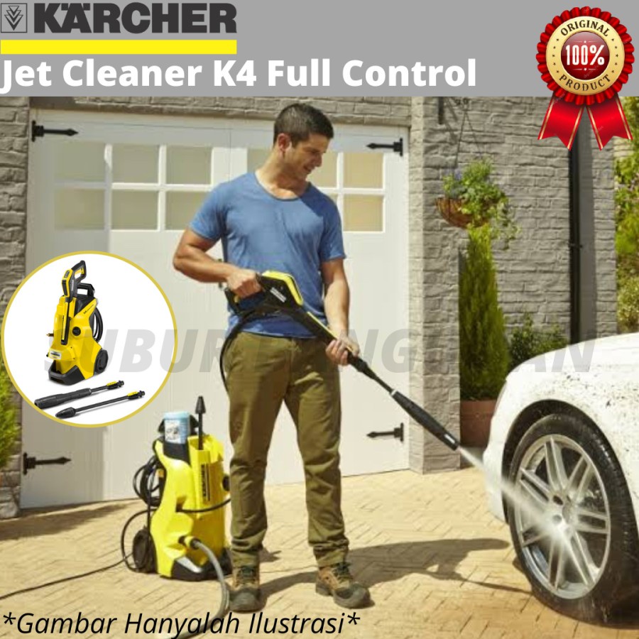 Jual Karcher K4 Full Control / Karcher K 4 High Pressure Jet Cleaner ...
