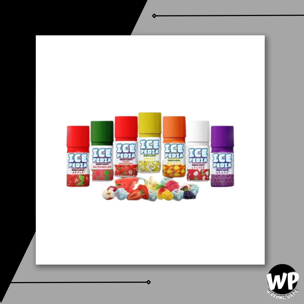 Jual LIQUID SALTNIC ICE PEDIA FRUITY SERIES BY MAJAPAHIT BREWERY ...