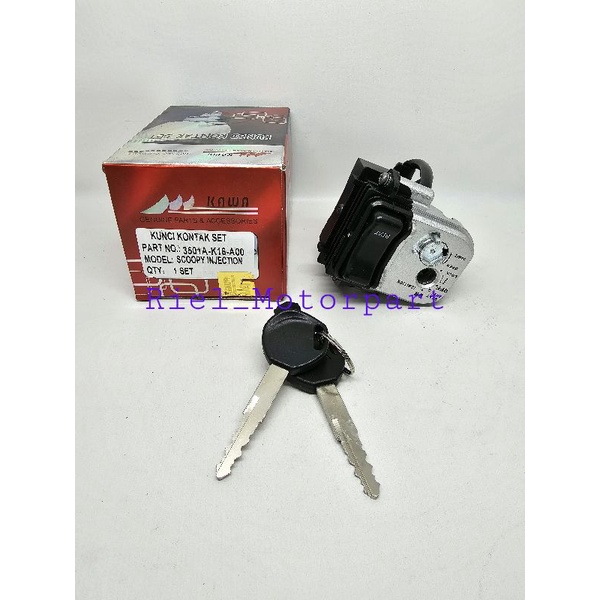 Jual Kontak Set (KW) SCOOPY INJECTION kunci key set KAWA | Shopee Indonesia