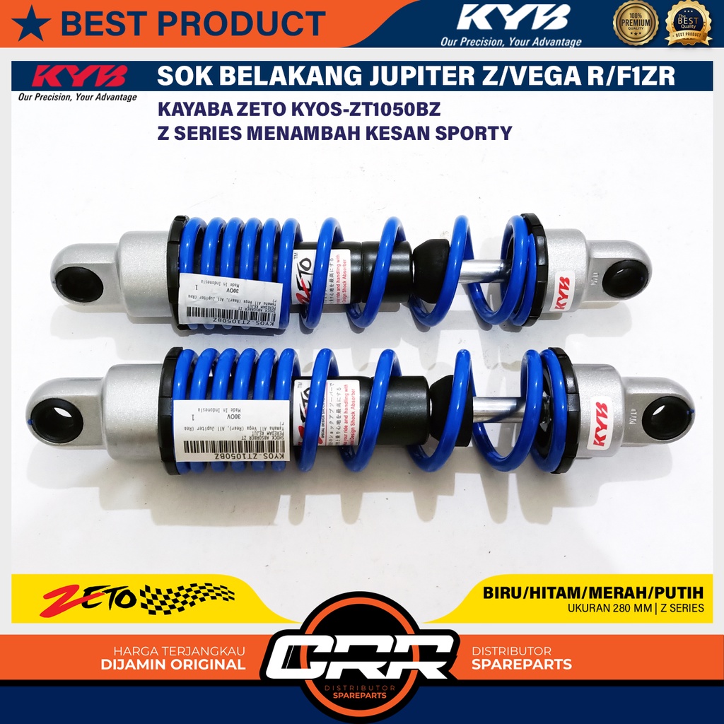 Jual Shockbreaker Kayaba Zeto Jupiter Z Vega F1ZR Bebek Yamaha Sok Belakang Sokbreker Tipe KYOS ...