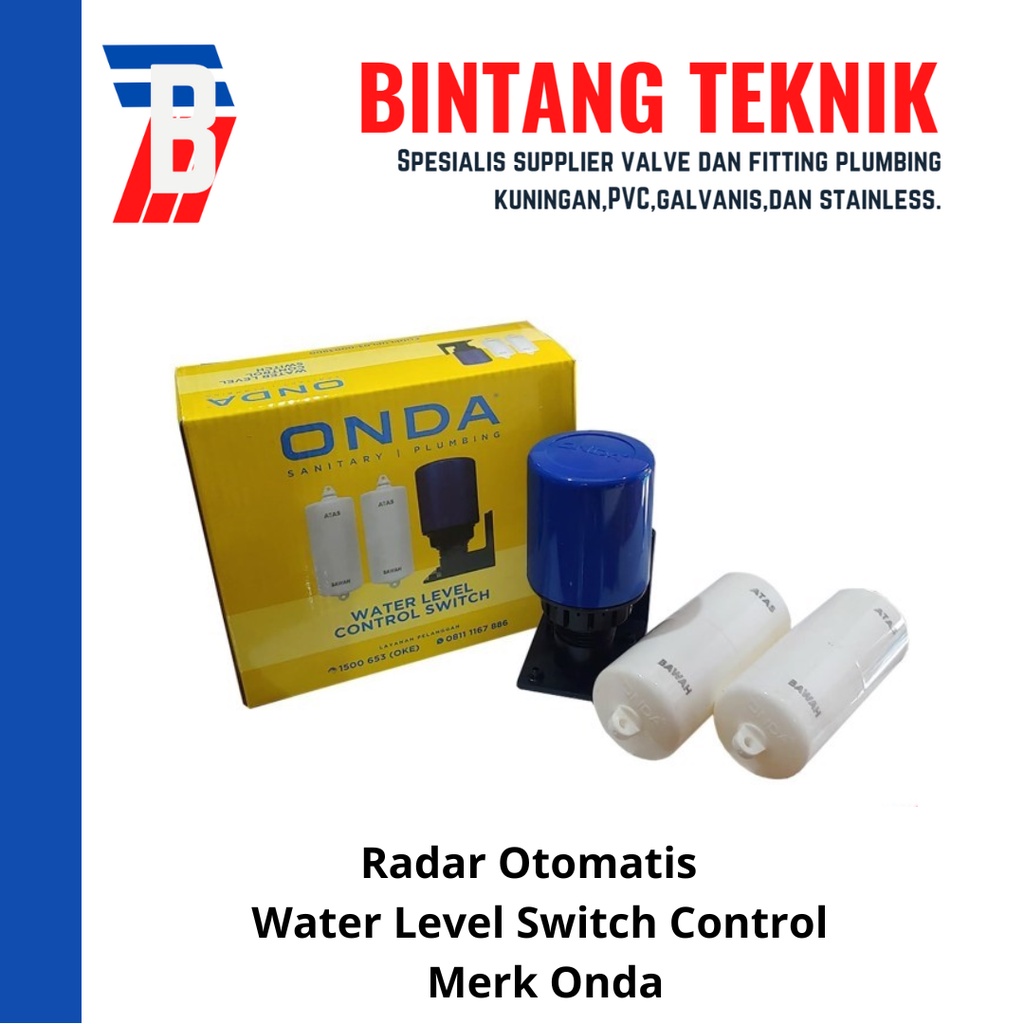 Jual Radar Otomatis Toren Onda Water Level Switch Control | Shopee ...