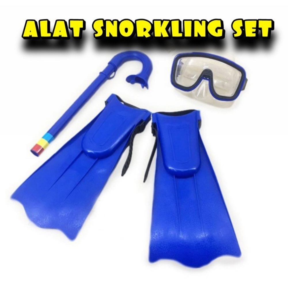 Jual Mainan Alat Perlengkapan Renang Mask & Snorkel Snorkling Kacamata ...