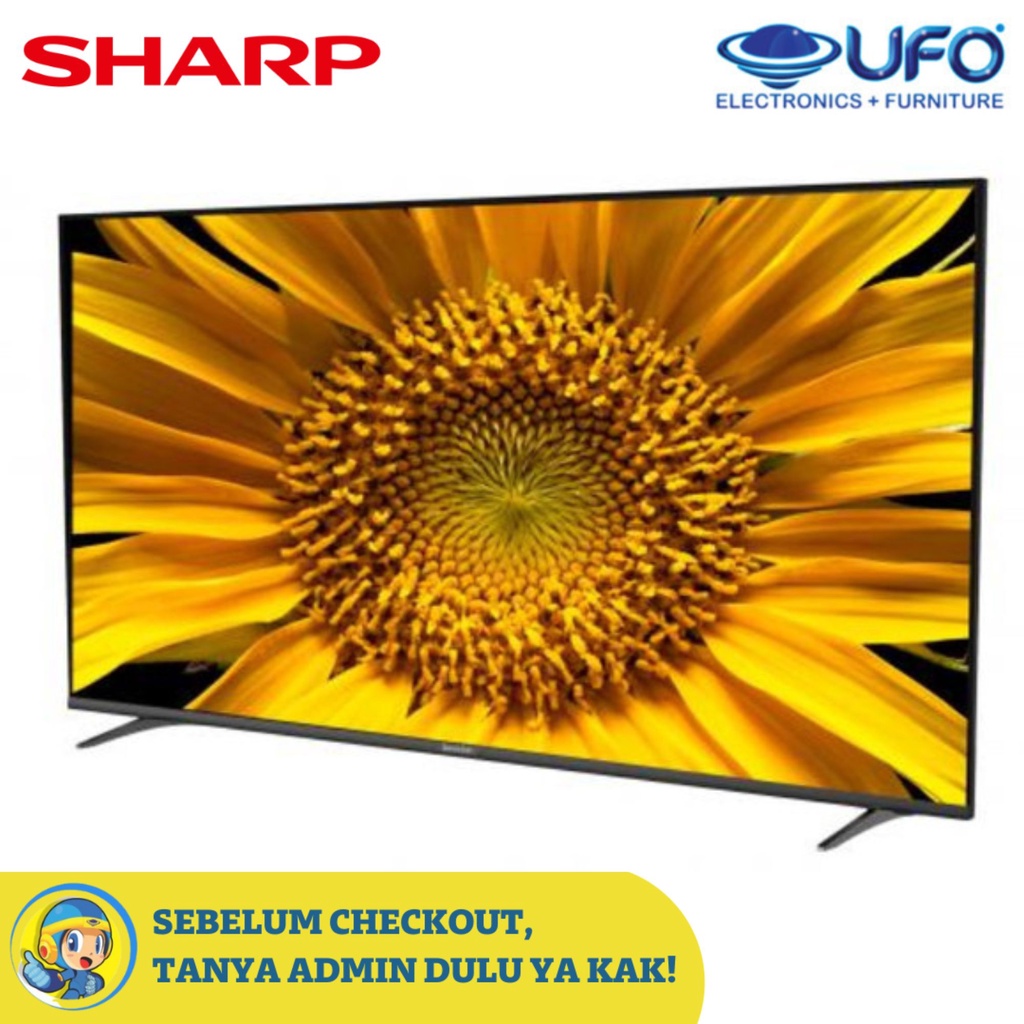 Jual SHARP 55EJ2X LED TV 4K HDR SMART TV 55 INCH | Shopee Indonesia