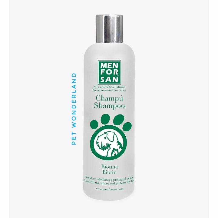 Jual MENFORSAN Biotin Dog Shampoo 300 ML - Shampoo Anjing | Shopee ...