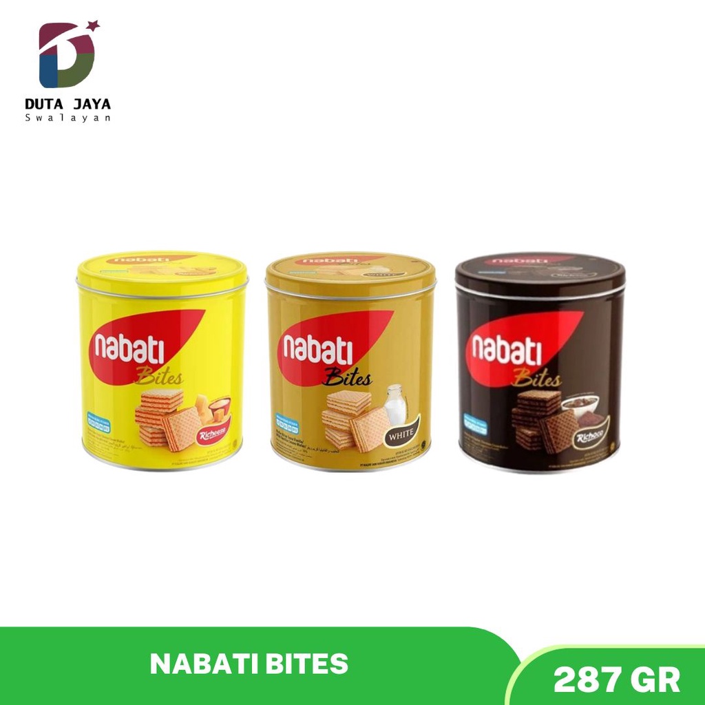 Jual Nabati 287 Gram Richoco Richeese White Goguma Kaleng Biskuit Wafer ...