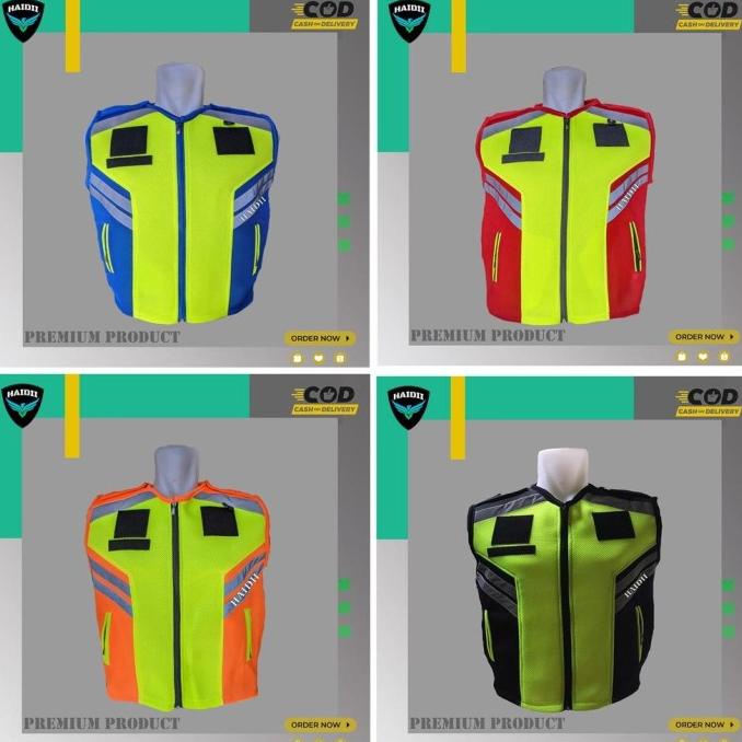 Jual ROMPI MOTOR ROMPI POLOS / ROMPI TOURING MOTOR CLUB / HIJAU STABILO ...