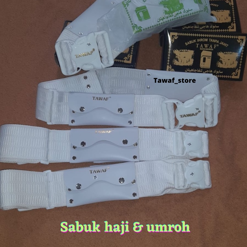 Jual Sabuk tawaf haji dan umroh tanpa jahitan / sabuk tawaf / sabuk ...