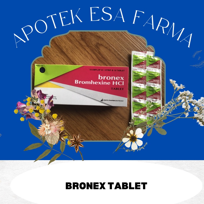 Jual BRONEX ISI 10 STRIP | OBAT MENGENCERKAN DAHAK | Shopee Indonesia