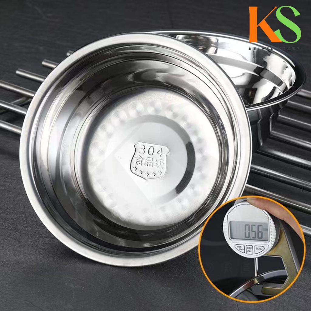 Jual Mangkuk Baskom Stainless Basin Bowl Stainless Tebal dan Higienis ...