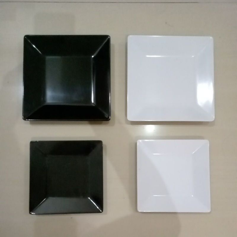 Jual 12 pcs piring segi 6 inc dan 7 inv VANDA melamin piring cafe uk ...