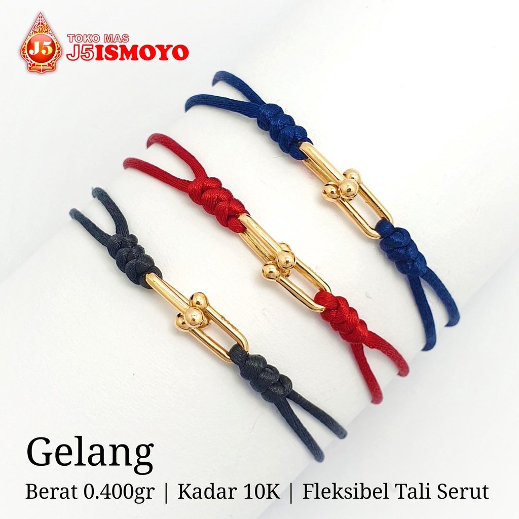 Jual Gelang Emas 10 Karat Tali Fanna J5 Ismoyo | Shopee Indonesia