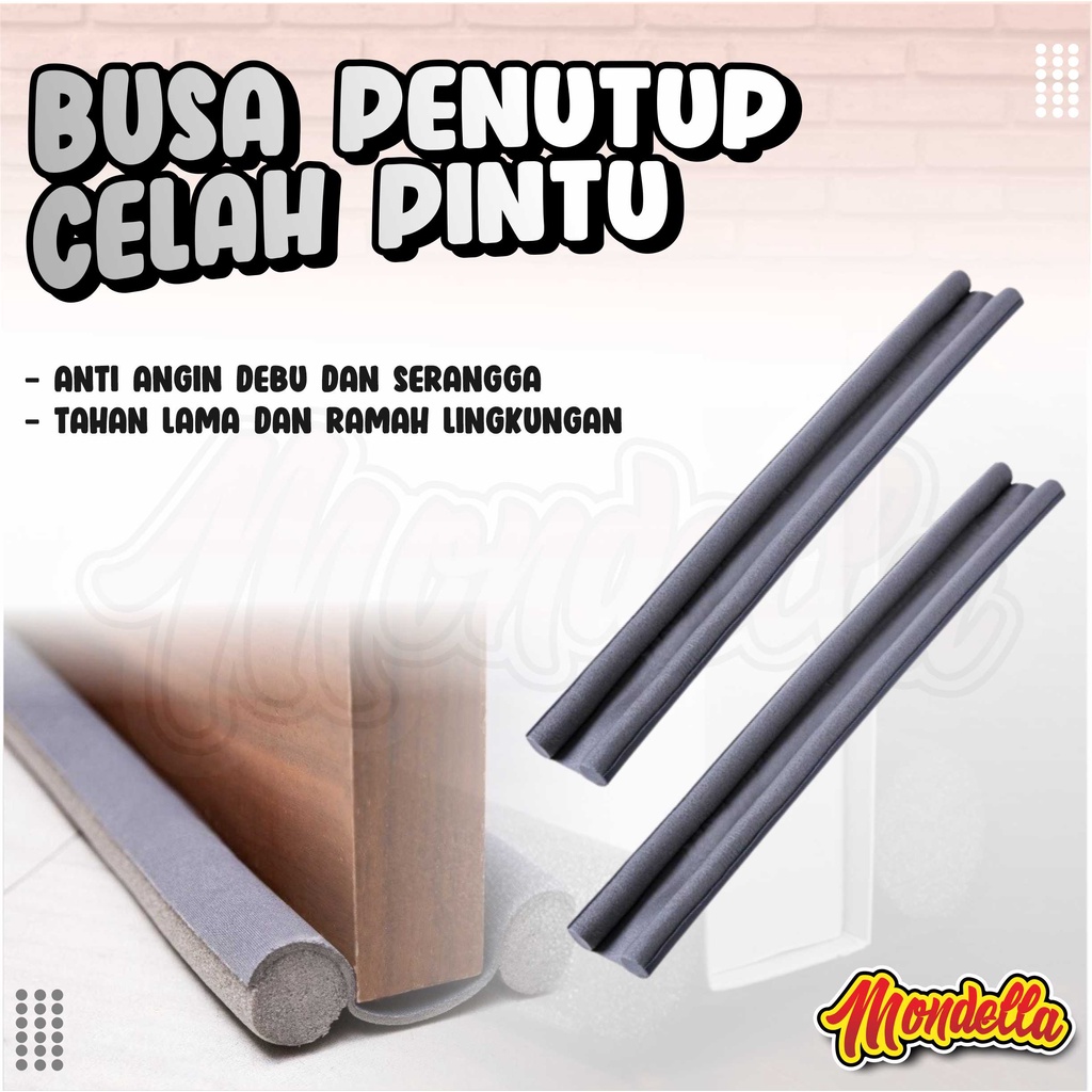 Jual Busa Foam Penutup Celah Lubang Bawah Pintu Sponge Penghalang Debu ...