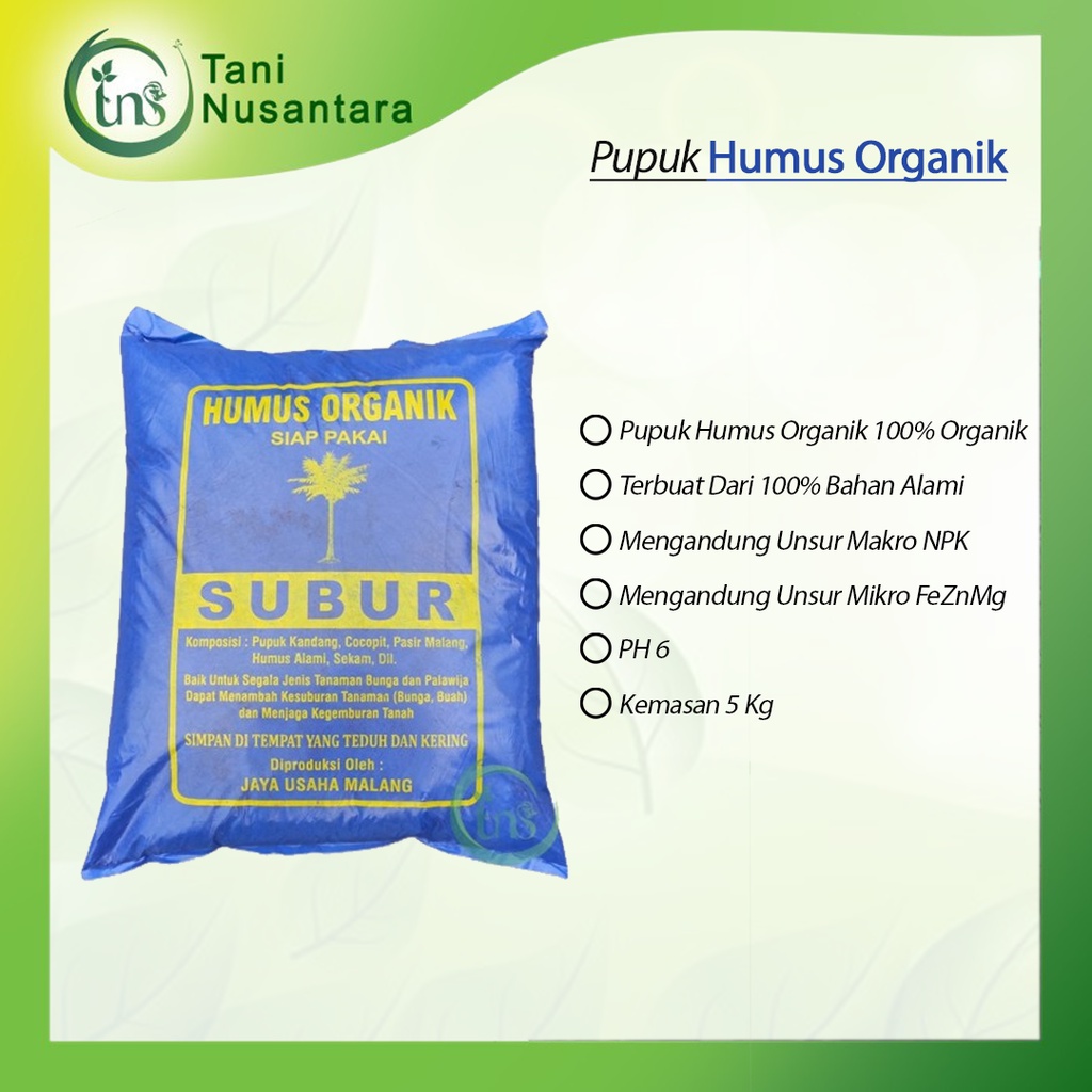 Jual Pupuk kompos/organik merek subur 5kg | Shopee Indonesia