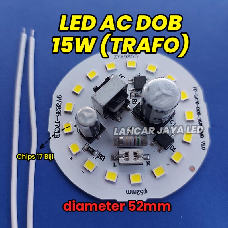 Jual PCB LED AC DOB TRAVO 15watt ~Lancar Jaaya Led~ | Shopee Indonesia