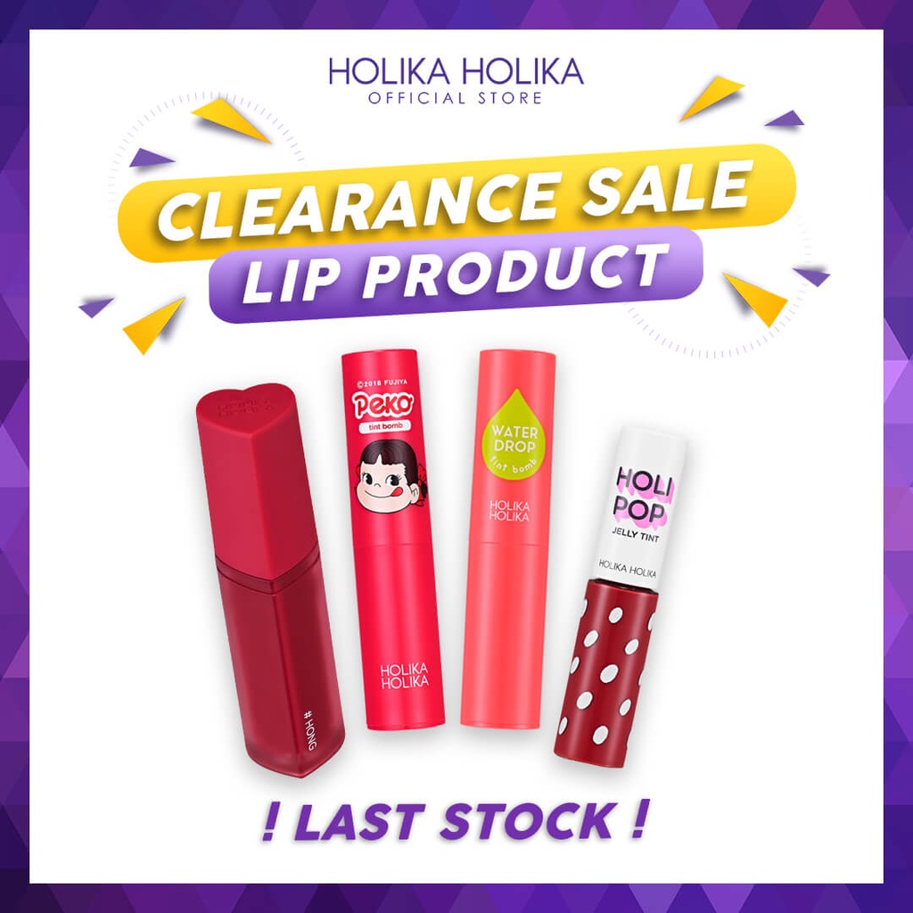 Jual CLEARANCE SALE Holika Holika Lip Tint | LAST STOCK | Shopee Indonesia