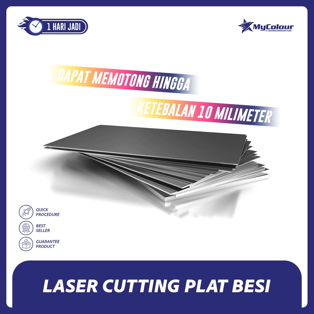 Jual Plat besi laser cutting custom - 1mm | Shopee Indonesia