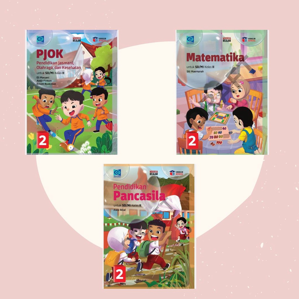 Jual Buku Paket SD Kelas 2 Kurikulum Merdeka - Grafindo | Shopee Indonesia
