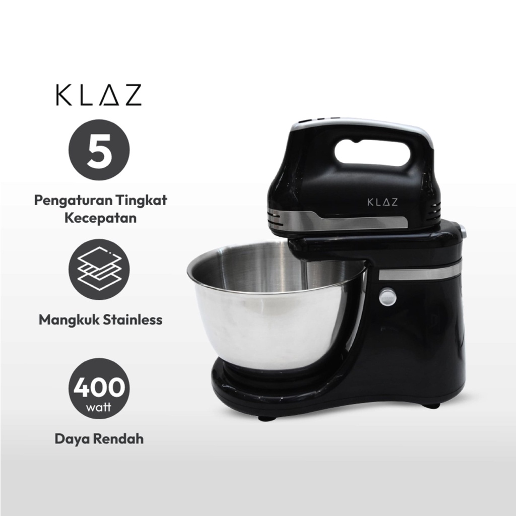 Jual Klaz 5 Ltr Stand Mixer 800 Watt | Shopee Indonesia