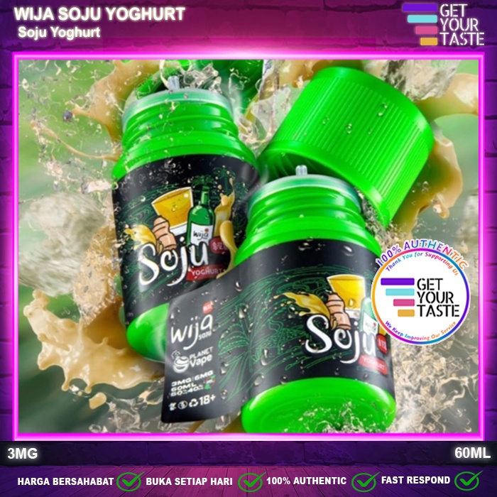Jual Liquid WIJA Soju Yoghurt 60ML by Vapepackers | Shopee Indonesia
