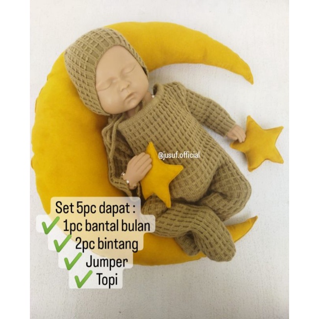 Jual bantal bulan bintang bantal bulan sabit bayi bantal bulan sabit ...