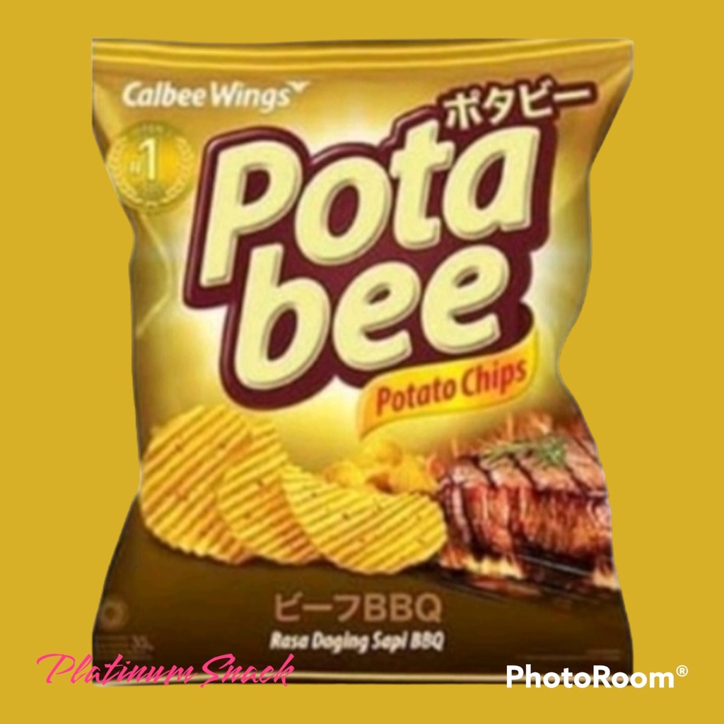 Jual Potabee Potato Chips | 10 Bks @ 15 Gr | WingsFood | Shopee Indonesia